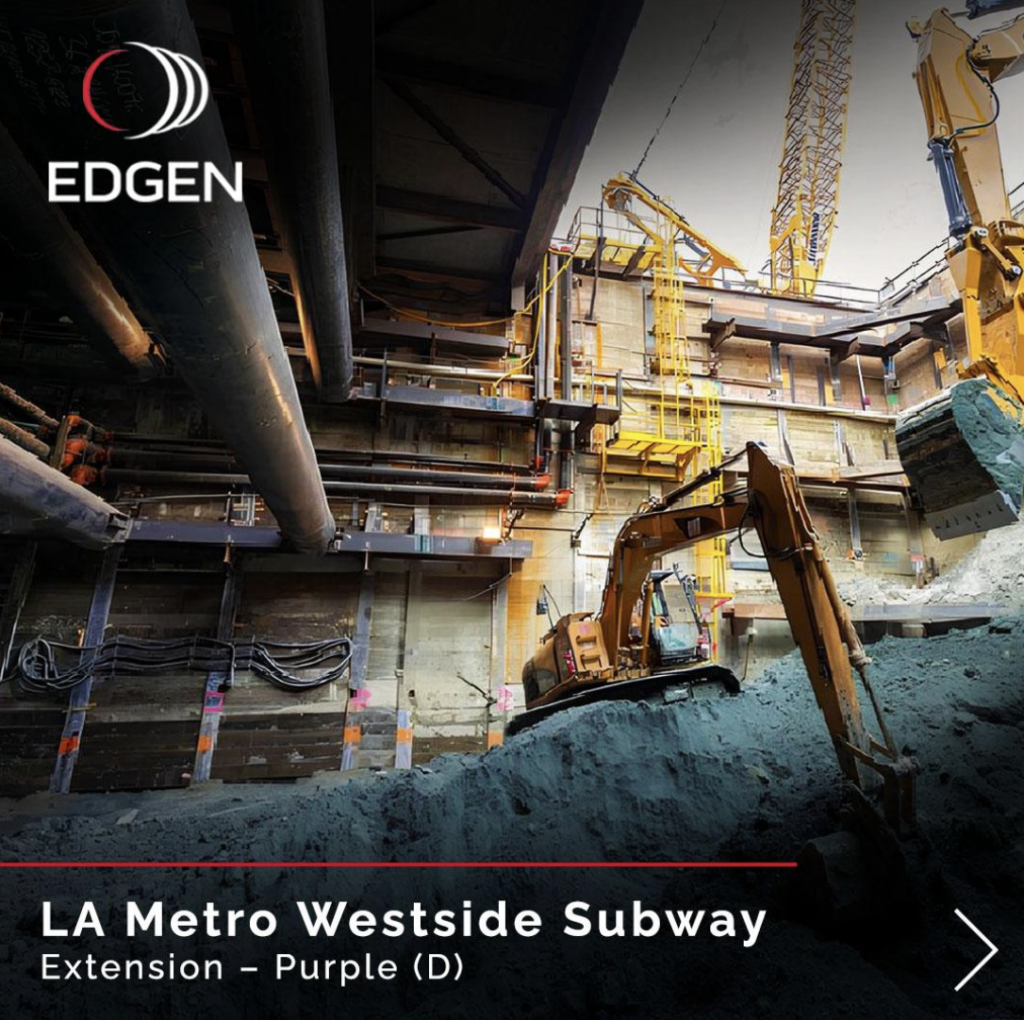 Edgen Murray Contribution to LA Metro - EDGEN MURRAY