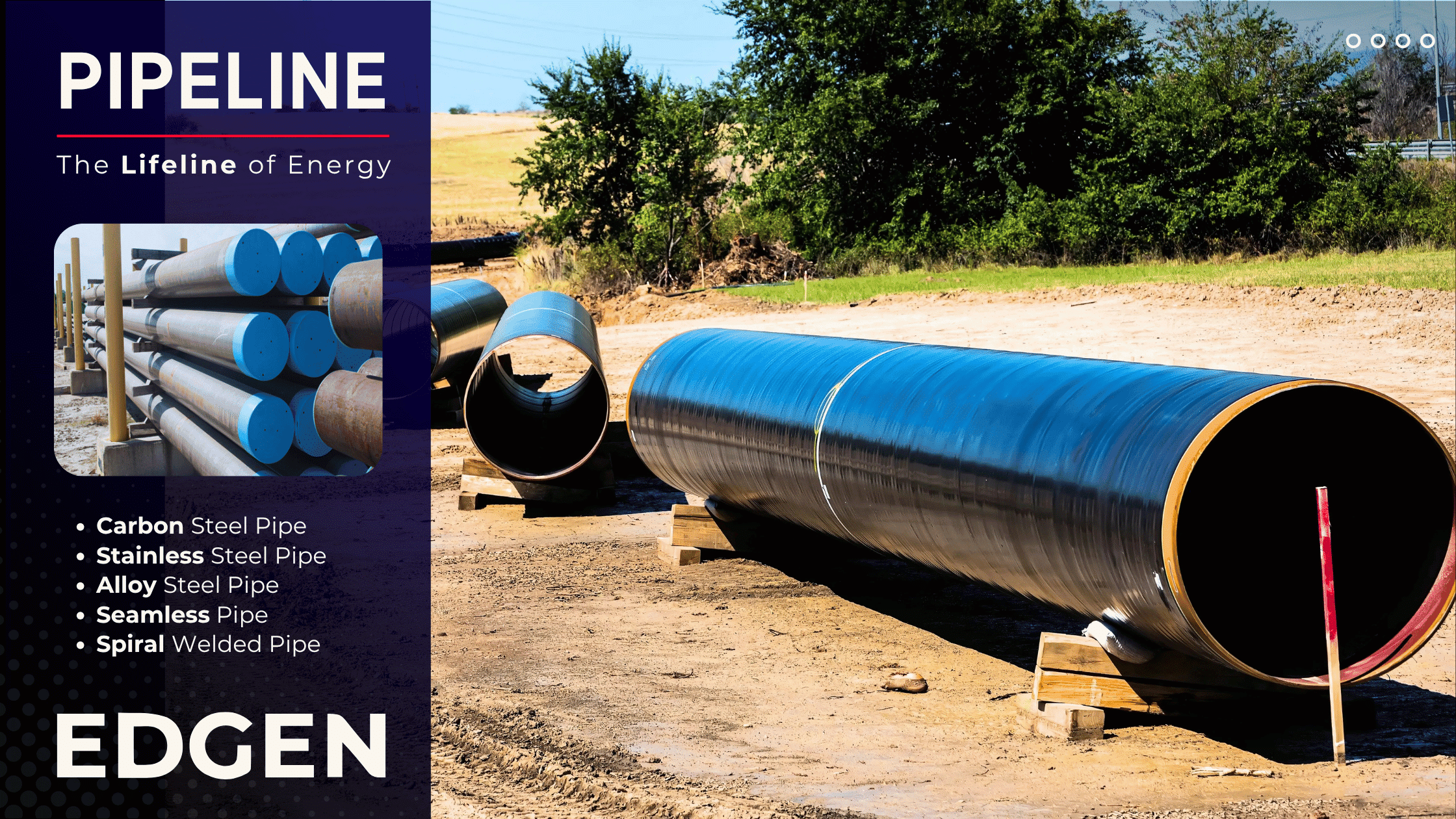 Edgen | Comprehensive Pipeline Solutions: Pipe, Valves & Fittings for ...